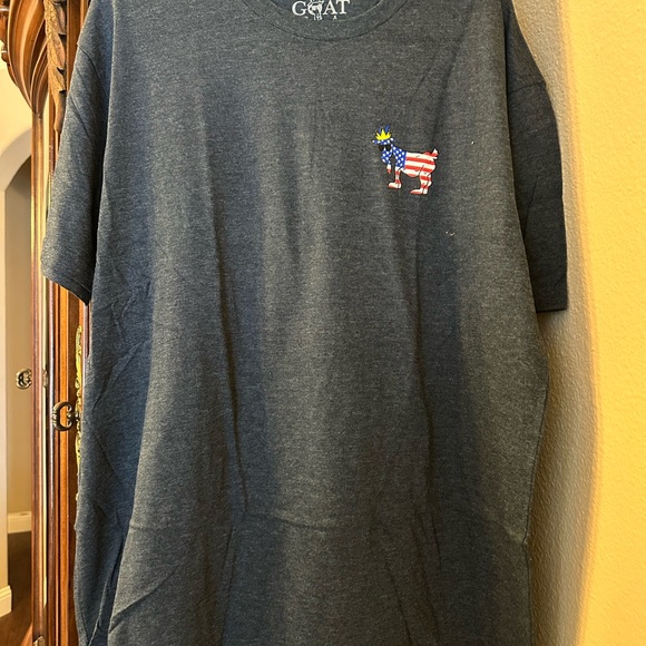 Goat Usa | Shirts | Nwt Goat Usa Navy Freedom Tshirt | Poshmark